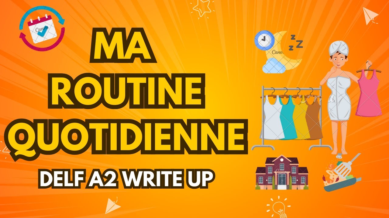 🪥 MY DAILY ROUTINE ESSAY||FRENCH A2 Key Phrases & Tips📝 - YouTube