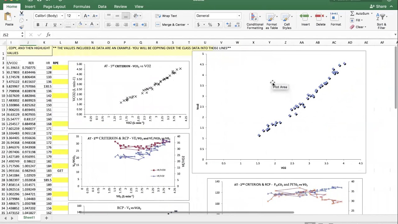 Determining GET and RCP using the V-slope method - YouTube