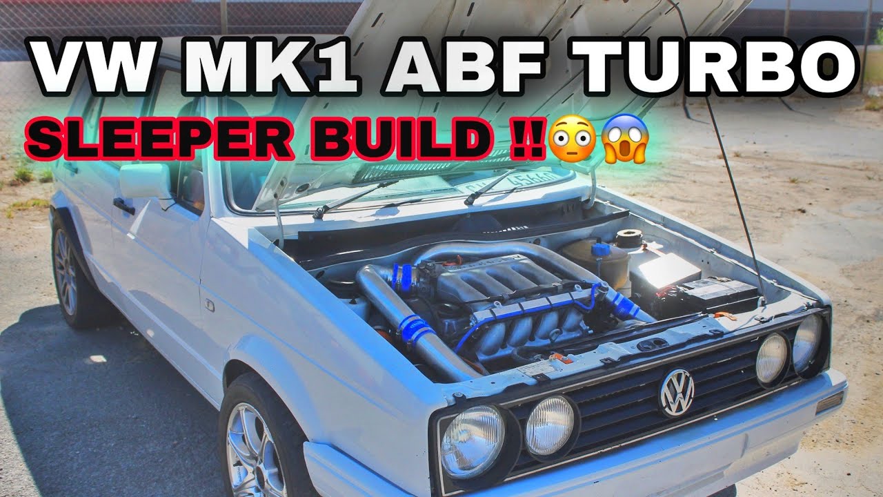 MK1 ABF 16V TURBO GOLF | Crazy sleeper build🏁 - YouTube