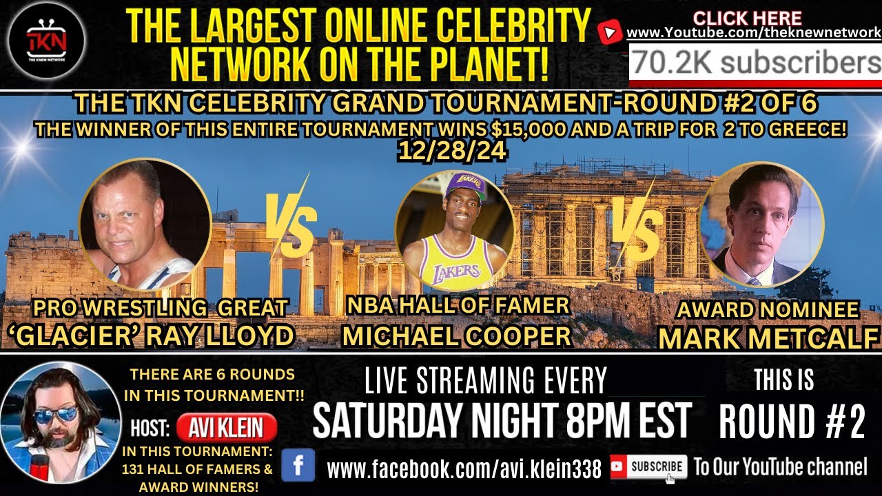 TKN Celebrity Tournament Round 2 Glacier Ray Lloyd Vs Michael Cooper vs ...