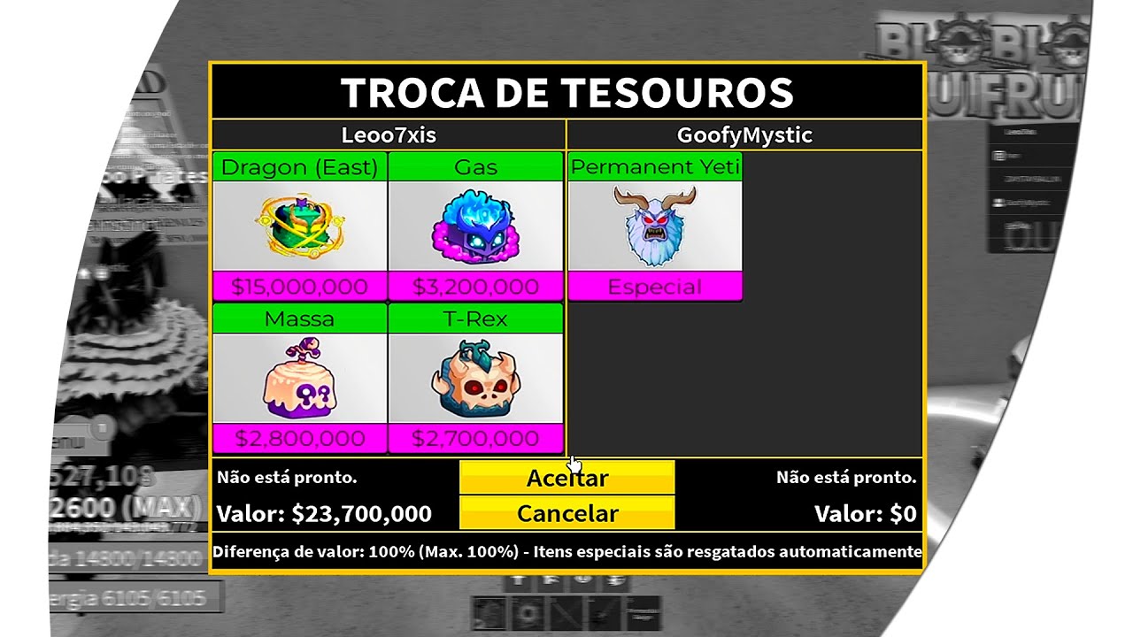 COMO PEGAR A YETI PERMANENT NA TRADE? VOCE DEVE OFERECER ESSAS FRUTAS ...