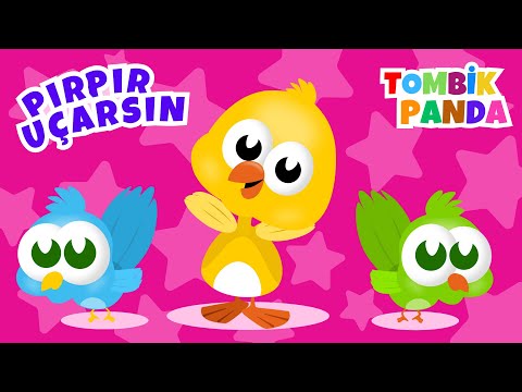 Pır Pır Uçarsın 🐤 (YENİ) Bebek Şarkıları 🎶 Çocuklar İçin Hayvanlar 🦆 Çizgi Film ♥️