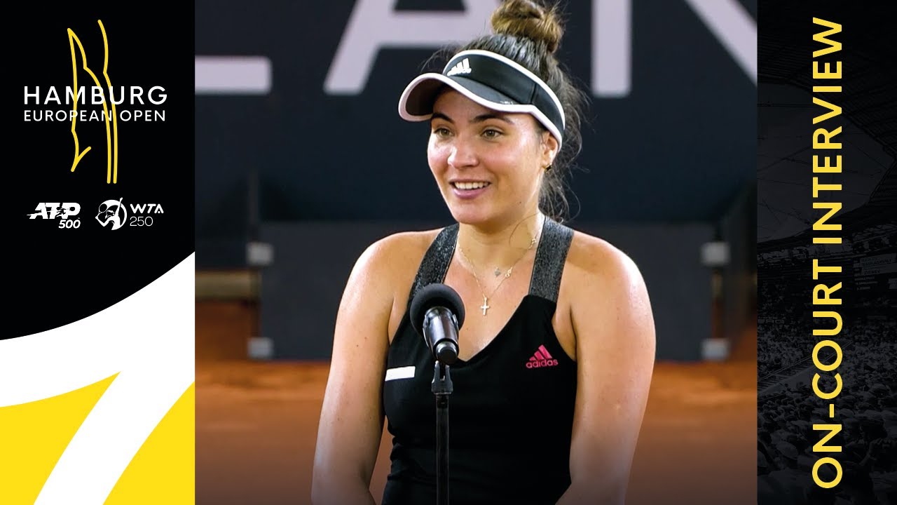 HEO2021 /// WTA QF /// ON-COURT INTERVIEW with Elena-Gabriela Ruse ...