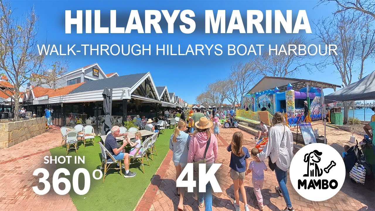 Hillarys Boat Harbour Walk Tour 4K | UHD Perth, Western Australia #2024 ...