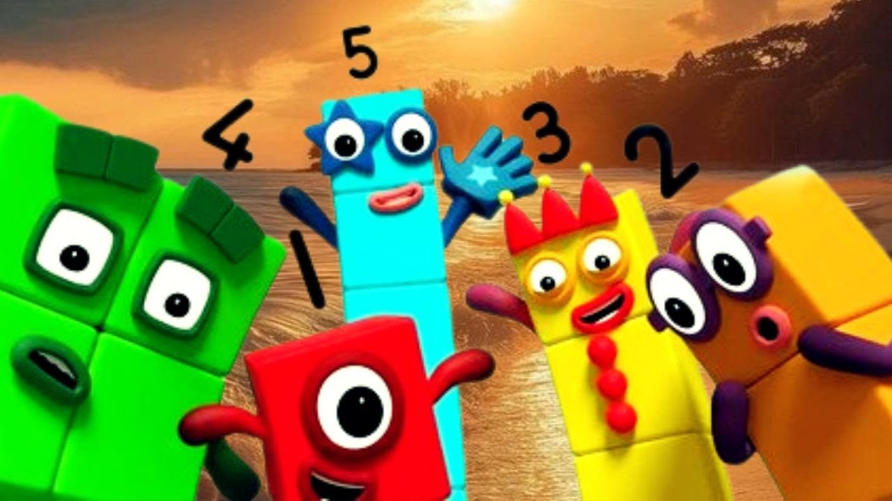 NUMBERBLOCK SATISFIYING VIDEO - NUMBERBLOCKS SAND PAINTING LUXURIOUS ...
