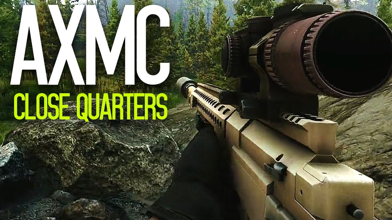 AXMC in Close Quarters - Escape From Tarkov - YouTube