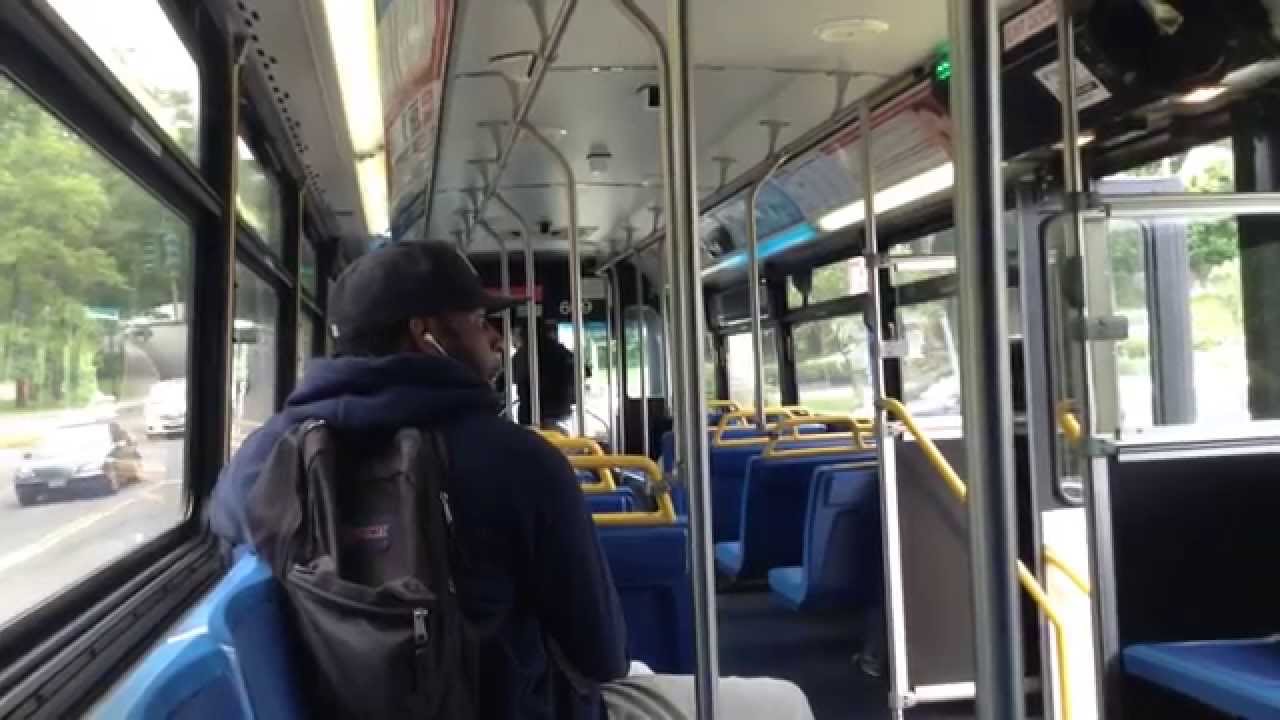 Bee-Line Bus Ride: Orion 5 [#609] Route 66 from New Rochelle to Mercy ...