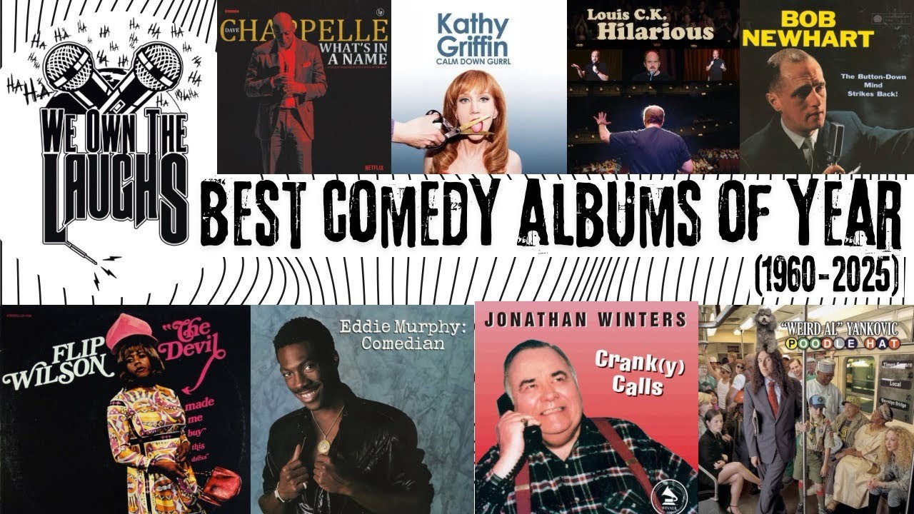 Best Comedy Album Winners Year By Year (1960-2025) - YouTube