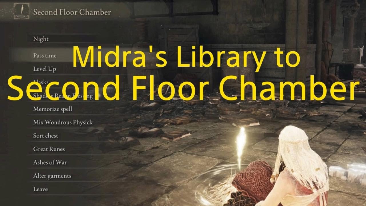ELDEN RING dlc - Midra's Library to Second Floor Chamber site of grace ...