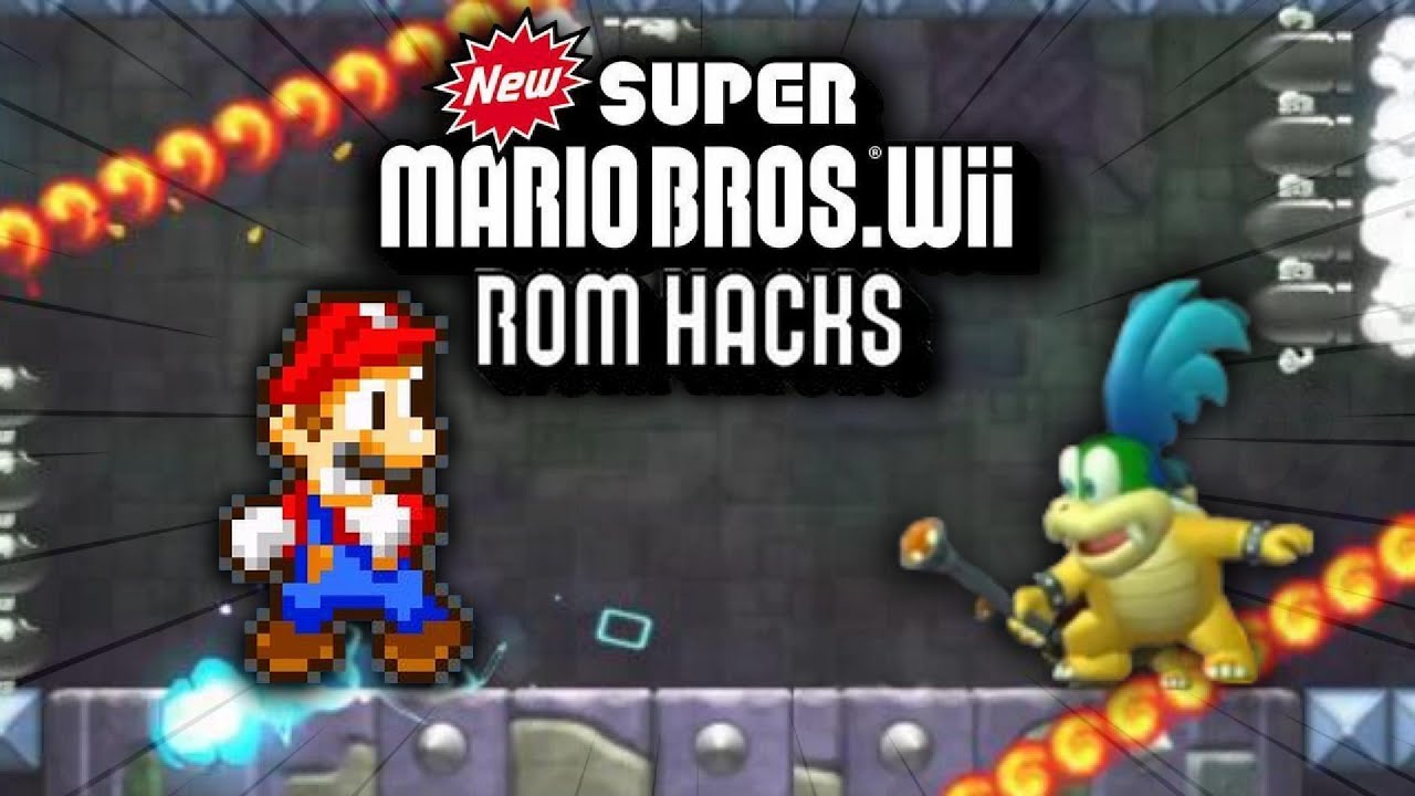 Beating Mario Wii's Weirdest ROM Hacks - YouTube