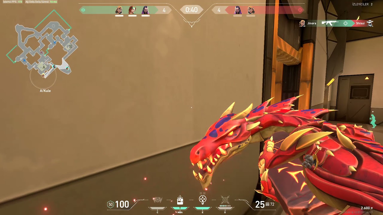 Raze gameplay insane shot - YouTube