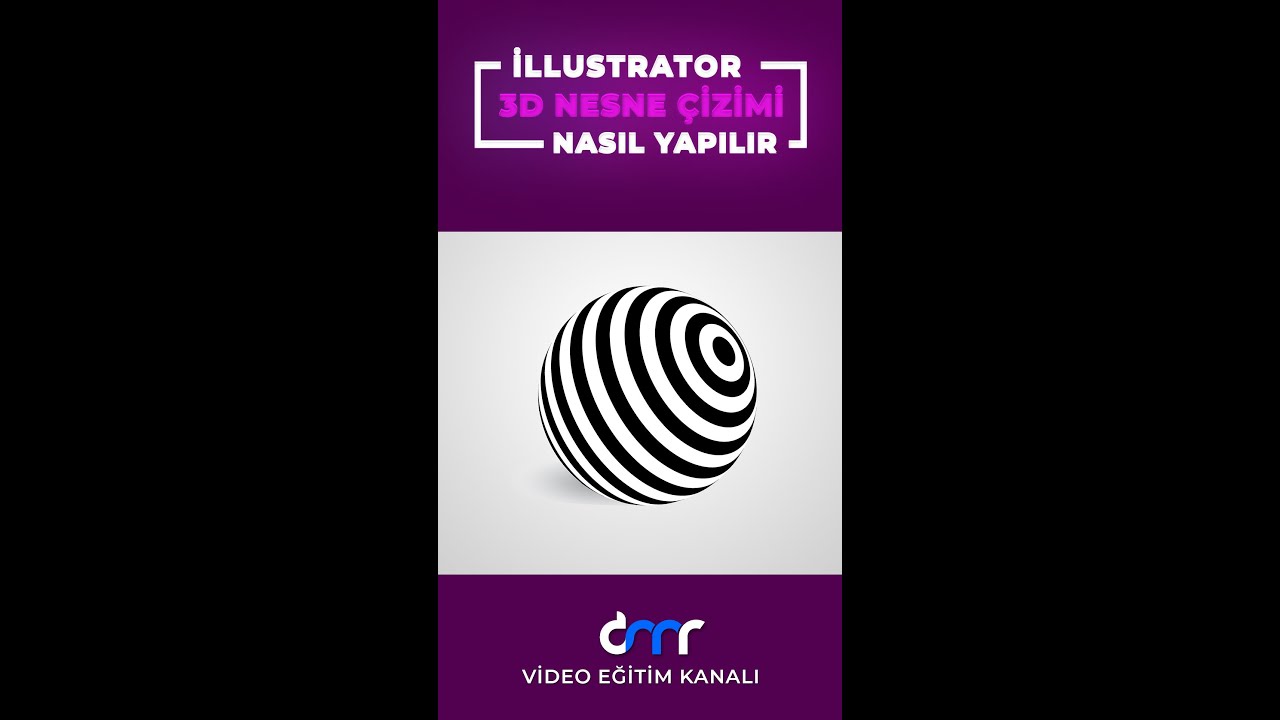İllustrator 3D Effect Tutorial | Adobe illustrator Dersleri | #shorts - YouTube
