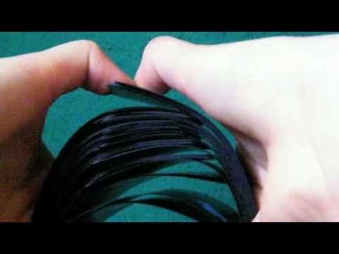 Tutorial: How to Riffle Shuffle & bridge - YouTube