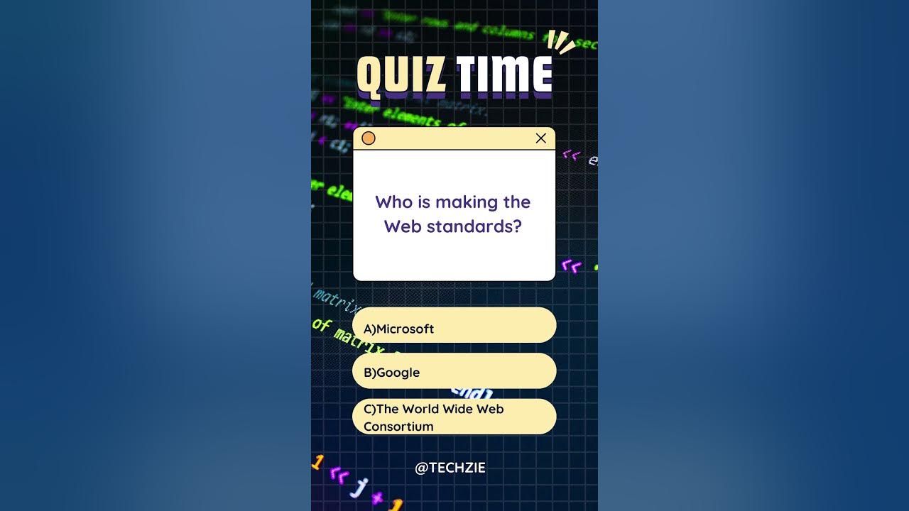 Quiz Time part2 |Tech-Zie #quiz #techiecoding #computerlanguage #gaming #programminglanguage ...