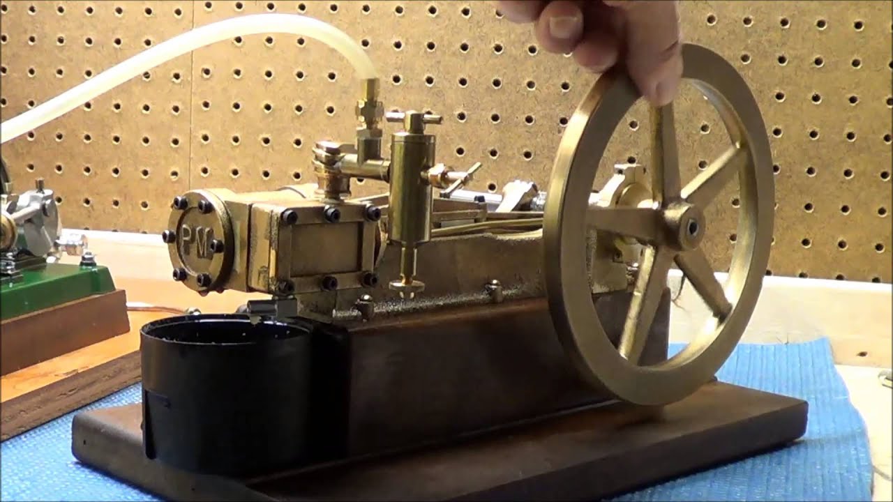 PM Research 1B Drill Steam Engine - YouTube