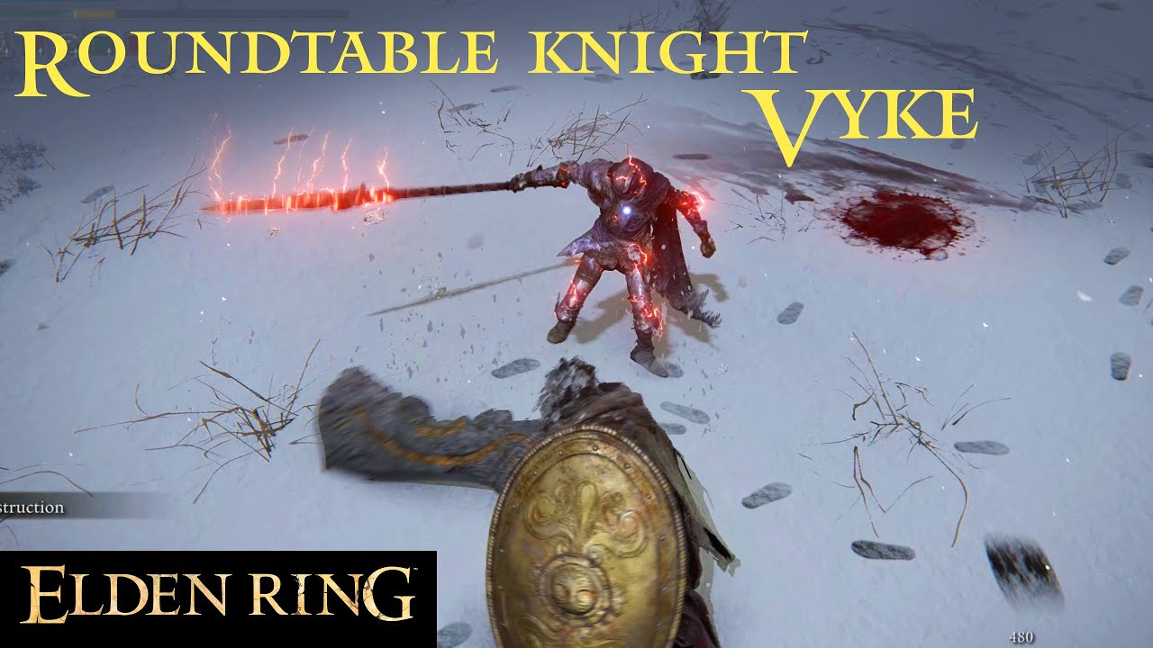 Elden Ring - Roundtable Knight Vyke Mini Boss (Blind Playthrough) - YouTube
