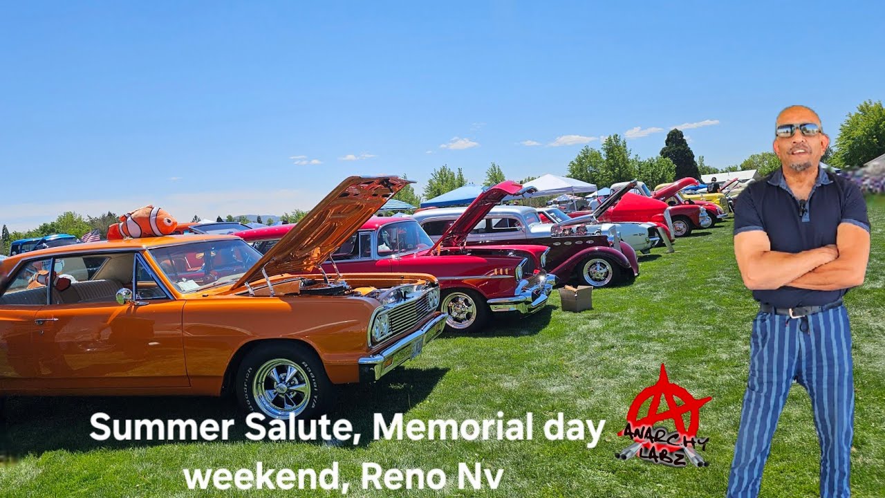 Summer Salute Reno Nv, with 500 Cars.Wow some of the Rides. - YouTube