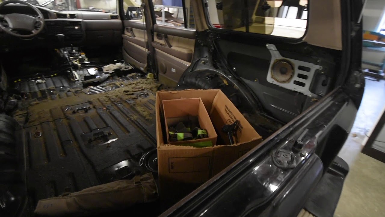 1997 FZJ80 Series Interior Work- 02 - YouTube