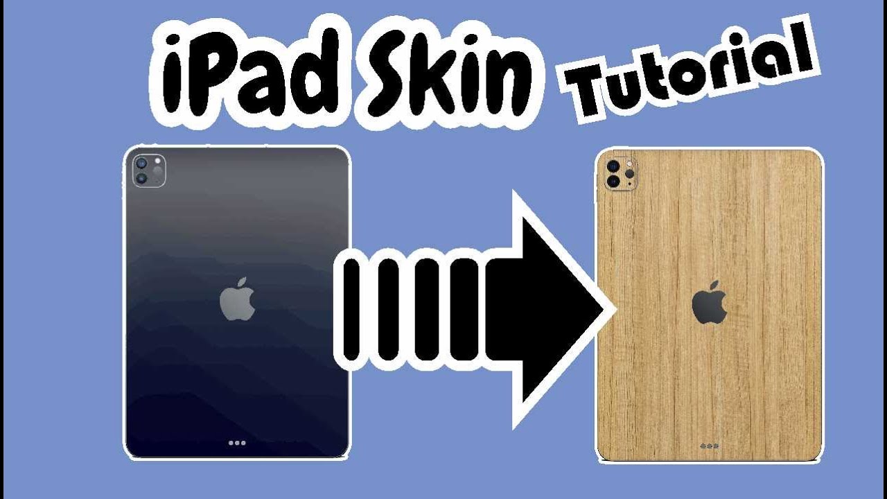 Apple iPad Skins Installation Tutorial Skin Montage Anleitung How-To ...