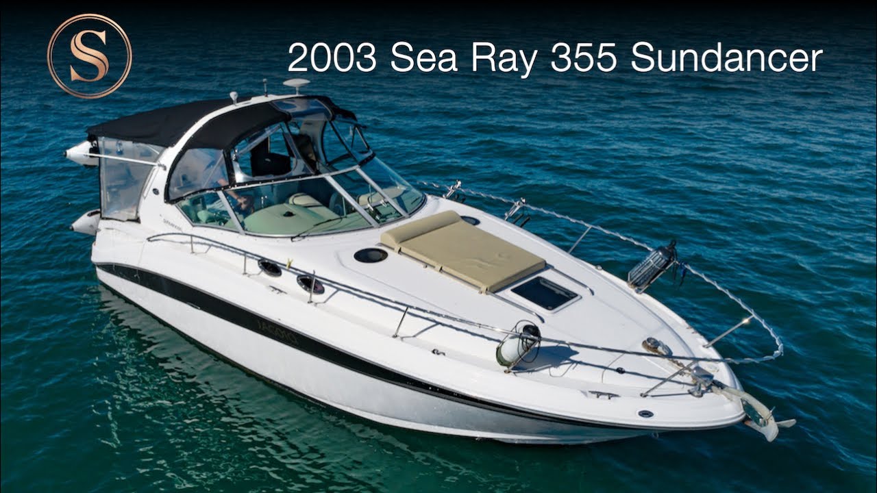 SOLD - Sea Ray 355 Sundancer | Standen Marine - YouTube