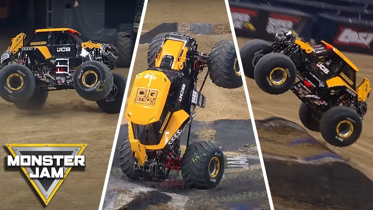 15 Minutes of JCB Digatron! | Monster Jam - YouTube