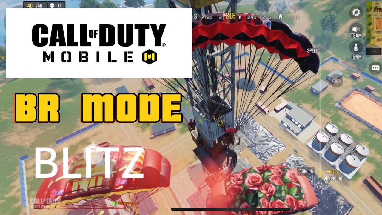 BLITZ MODE is ACTUALLY FUN!! (40-PLAYER BATTLE ROYALE) 😍 | COD MOBILE | - YouTube