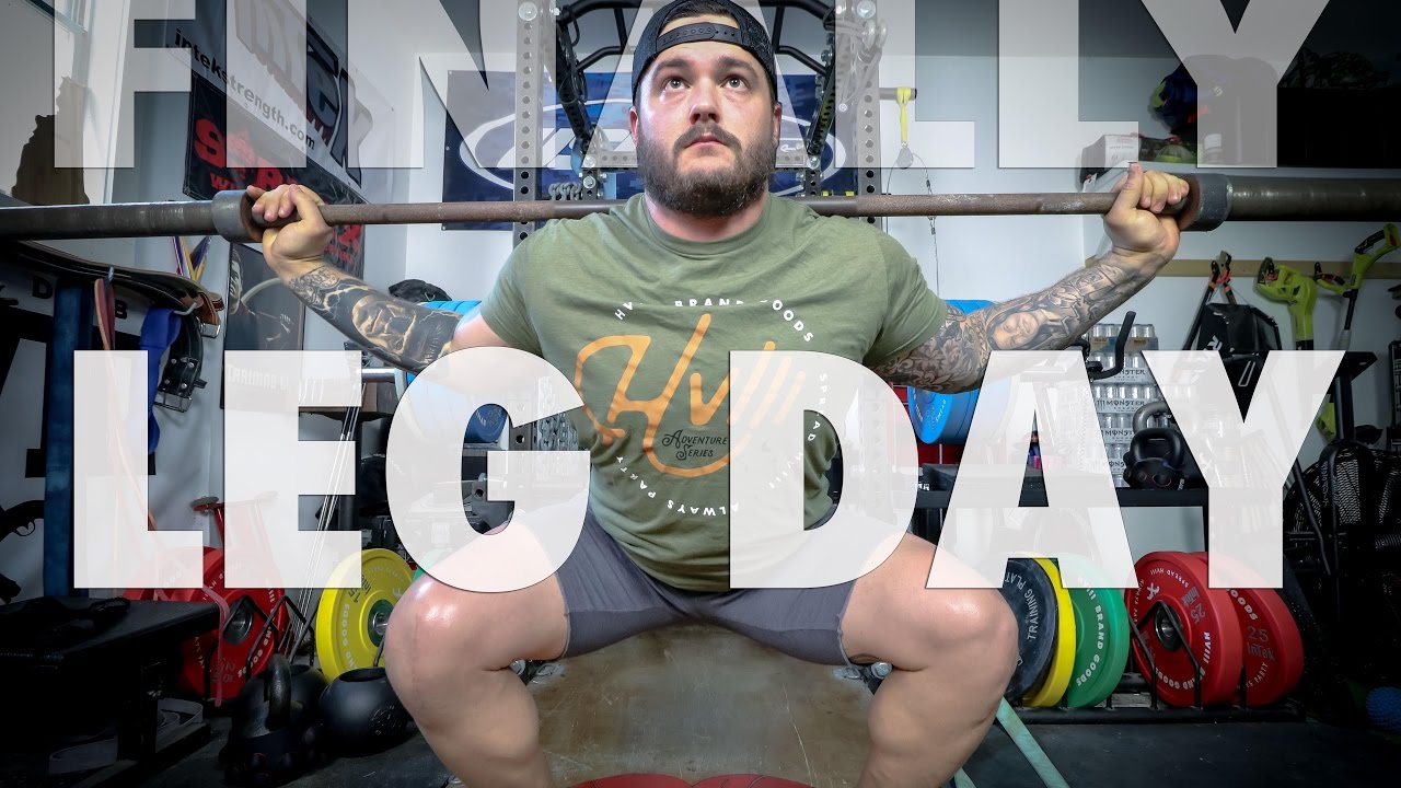 FINALLY LEG DAY - YouTube