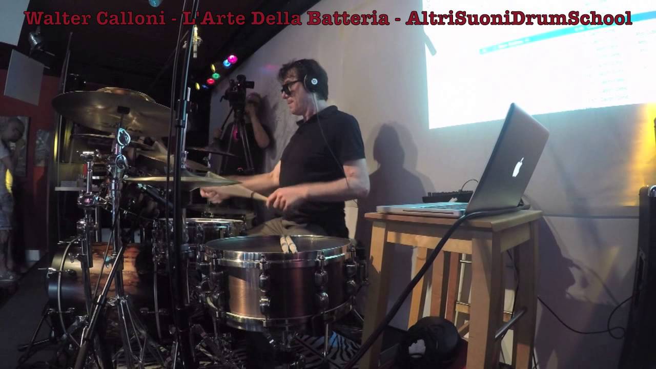 AltriSuoniDrumSchool - Walter Calloni - L'Arte Della Batteria - Parte ...