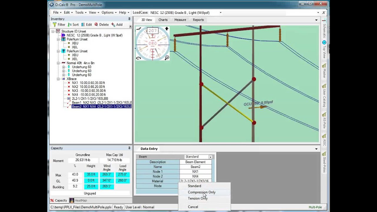 Multi-pole Bracing - YouTube