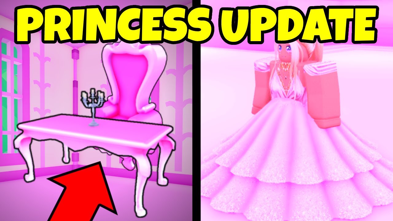 NEW PRINCESS UPDATE in Roblox My Restaurant - YouTube