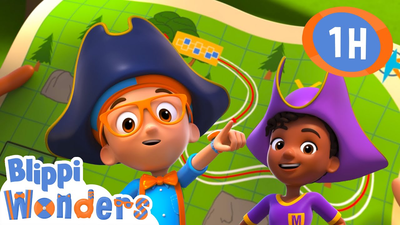 Buried Treasure | Blippi Wonders | Best Animal Videos for Kids | Kids ...