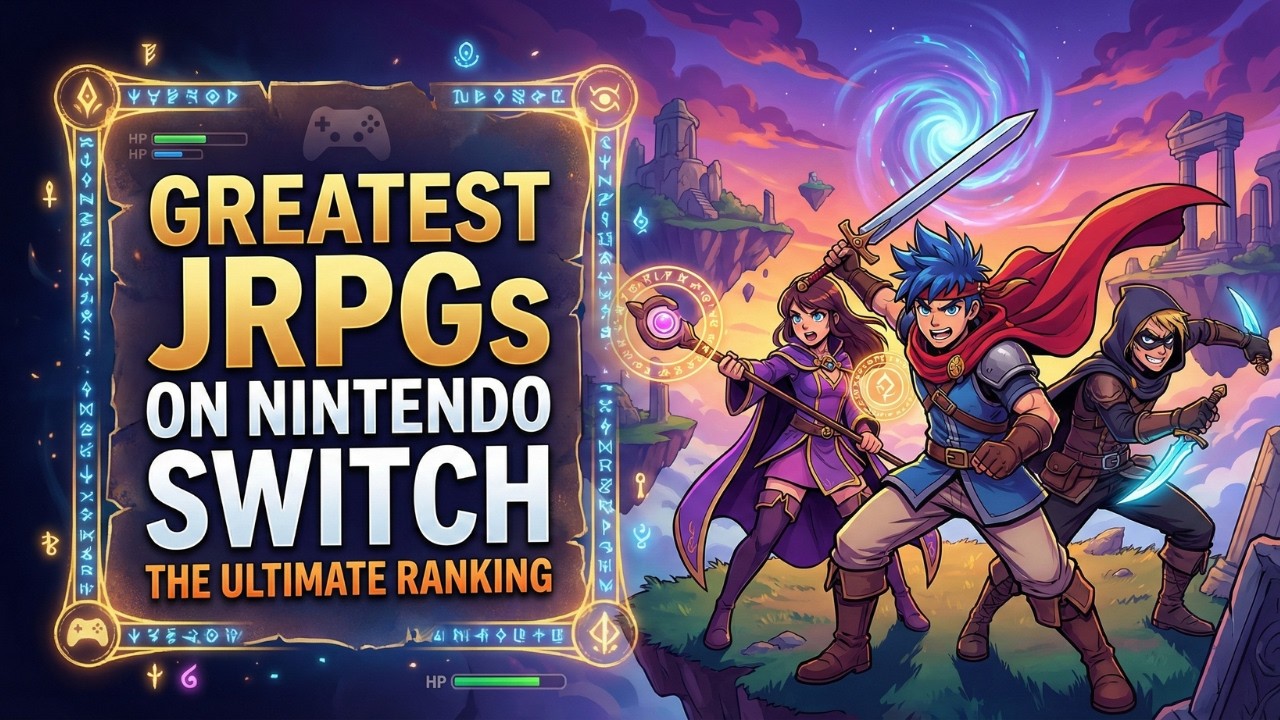 The Greatest JRPGs on Nintendo Switch: The Ultimate Ranking - YouTube