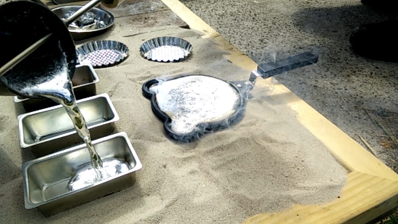 Melting Aluminium - Awesome Slowmotion Footage from Casting some ...