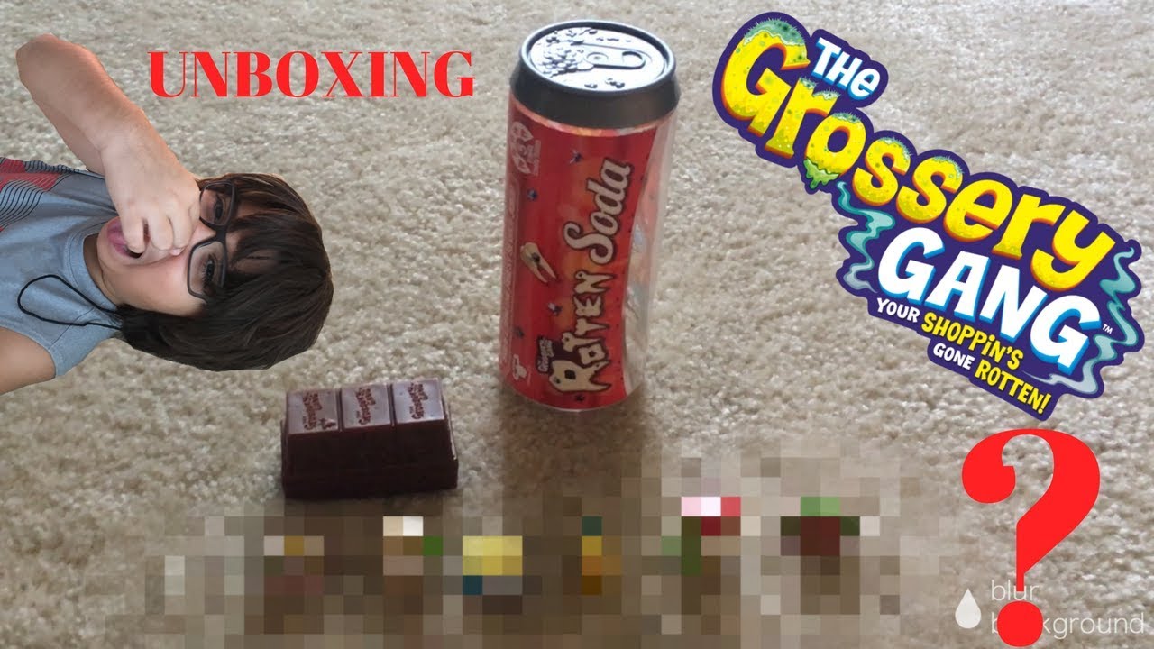 GROSSERY GANG TRASH PACK ROTTEN SODA SURPRISE MYSTERIES YUCK BAR ...