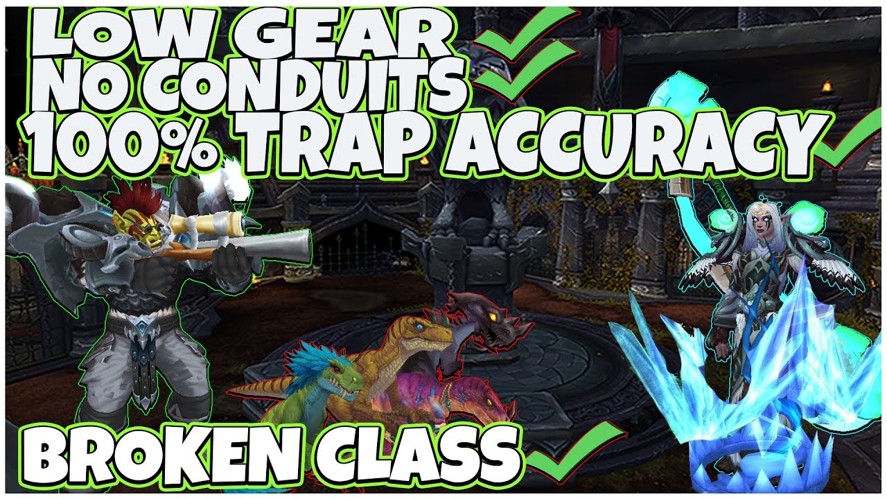 Proof That BeastMastery Hunter Needs No Gear - 100% Freezing Trap ...