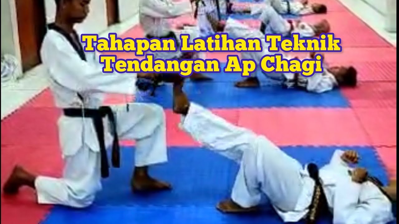 Ap Chagi (Tahapan Latihan Teknik Tendangan Ap Chagi)💪👍👊🇮🇩🇰🇷🥋 - YouTube