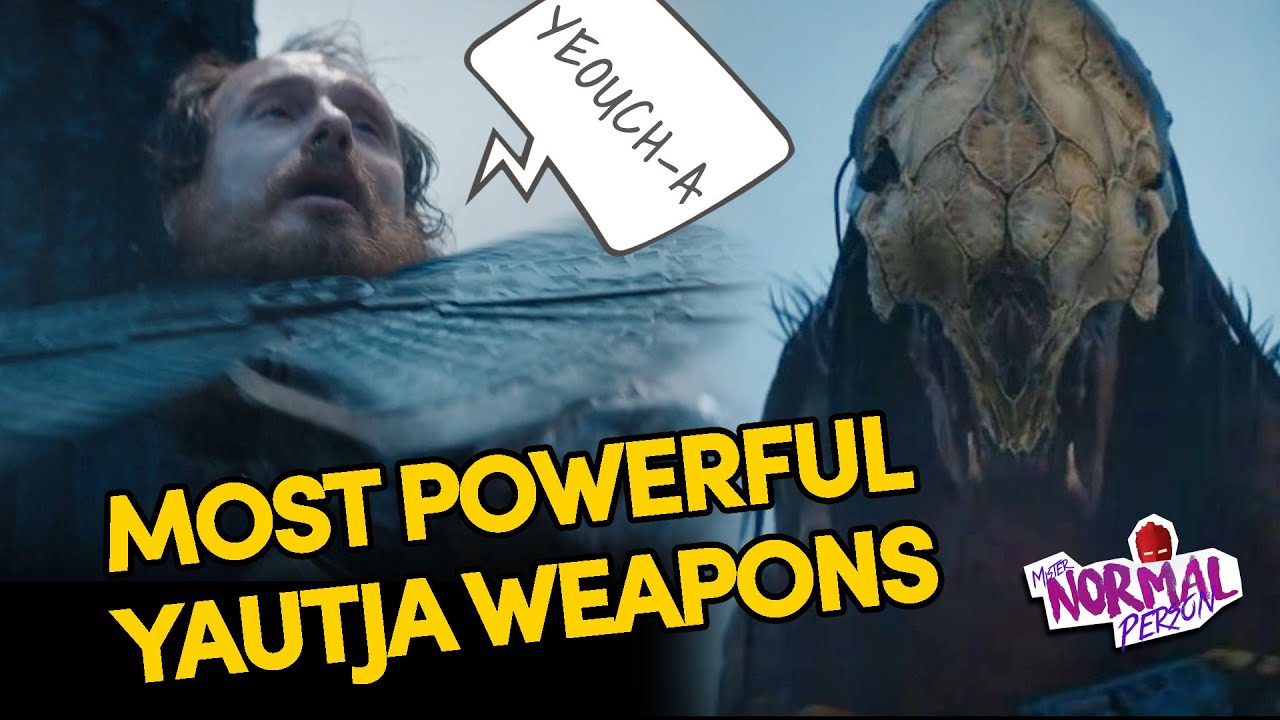 MOST POWERFUL YAUTJA WEAPONS (The predator Lore) - YouTube