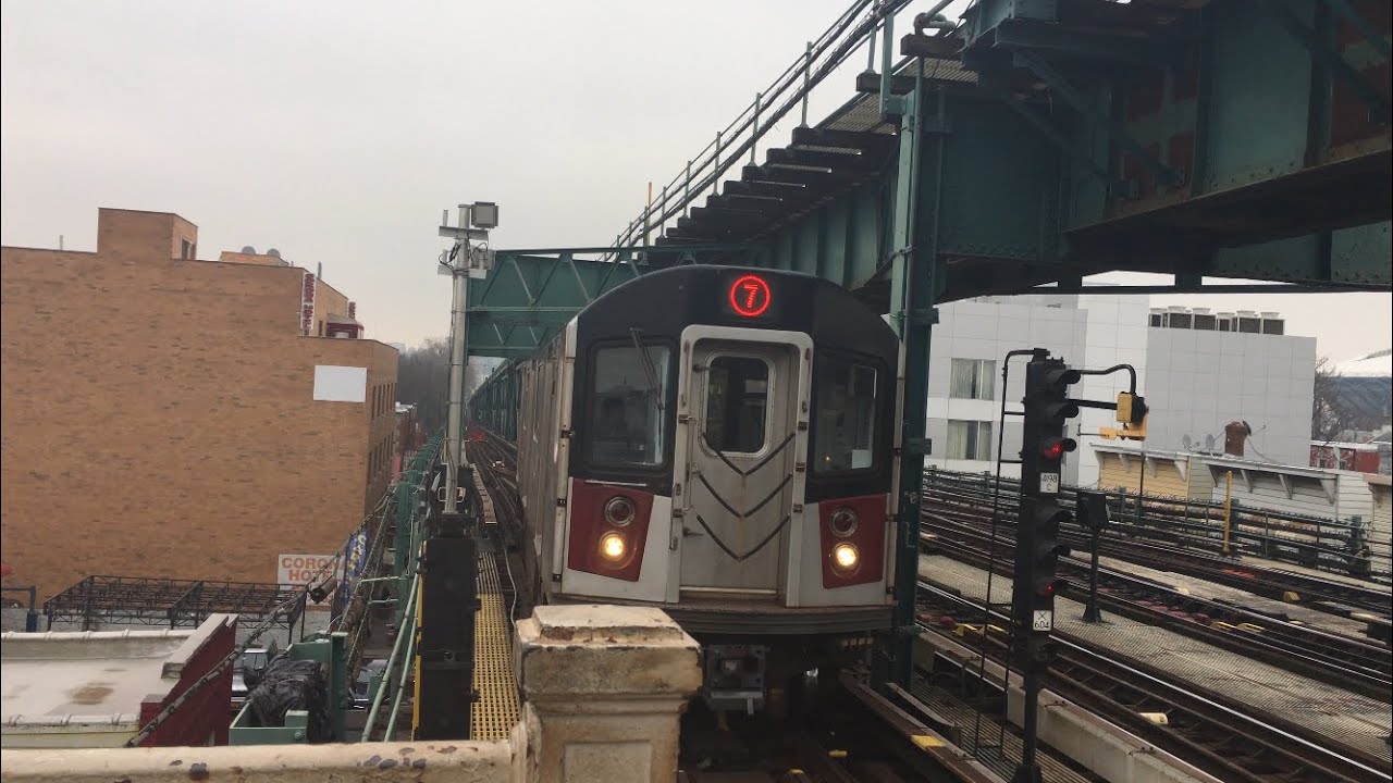 R188 7 Trains Begin/End At 111th Street - YouTube