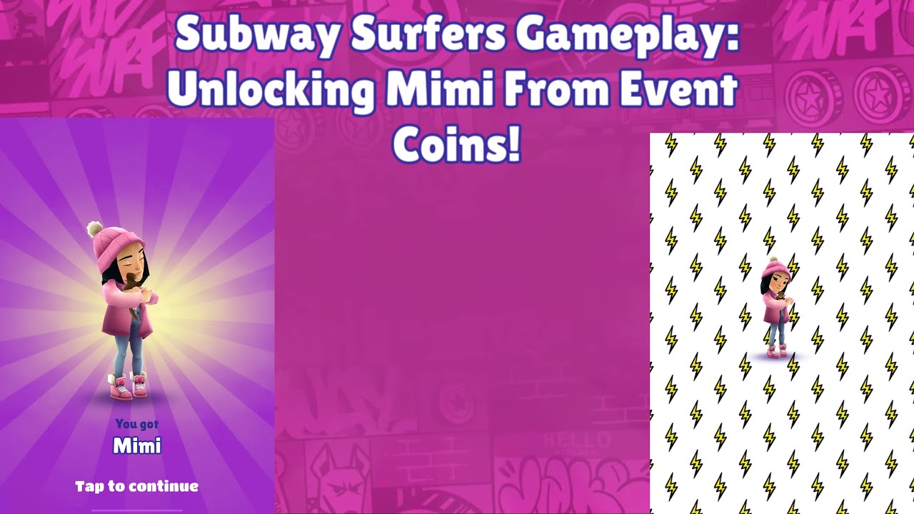 Subway Surfers Seoul - Unlocking Mimi From Event Coins | Sawda Gaming ...
