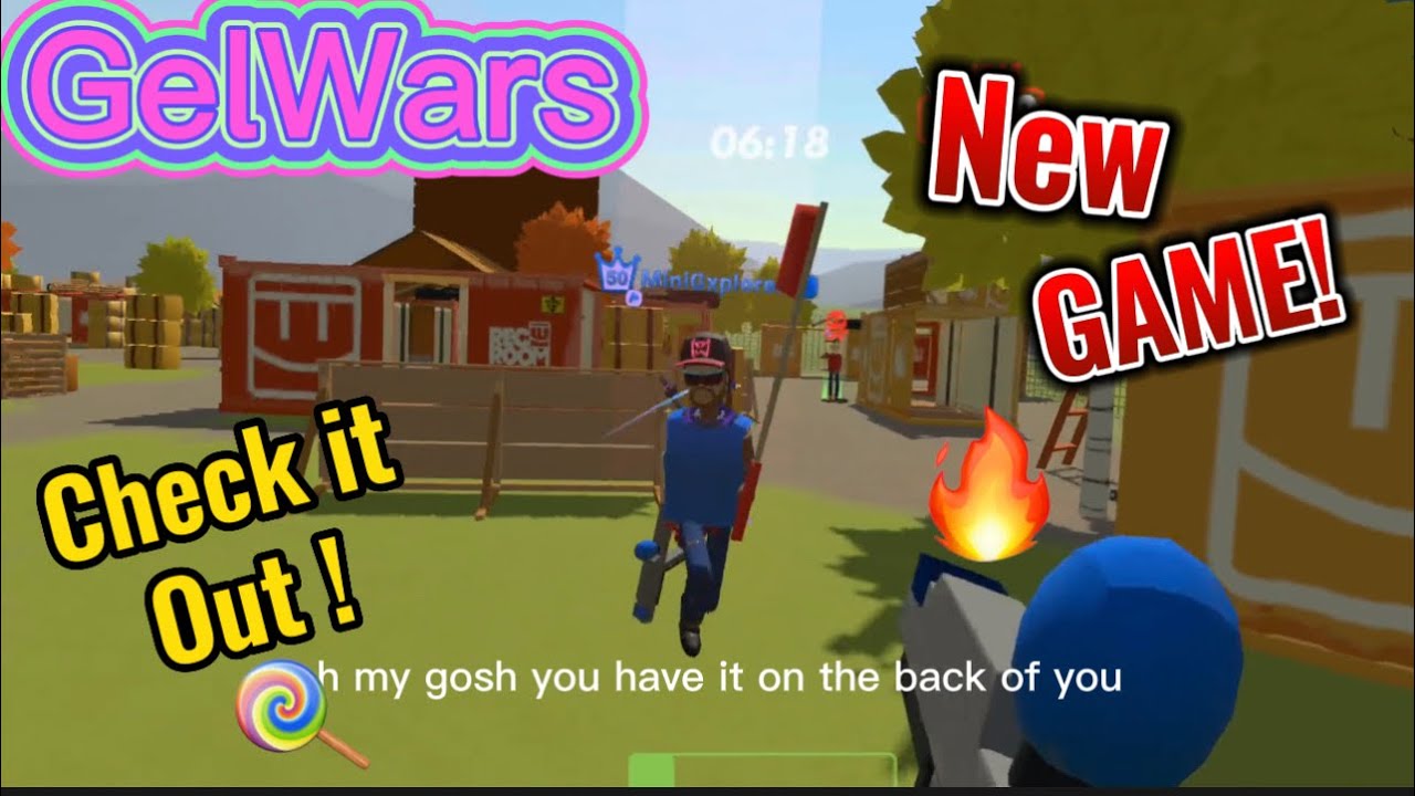 Become a Gelit-Maniac in NEW ROOM GELWARS! #YoTweet2 #MiniG #gelblaster ...