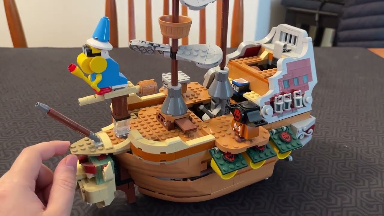 I Built LEGO's Bowser's Airship - YouTube