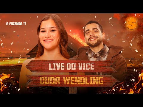 LIVE DOS FINALISTAS: DUDA WENDLING É VICE E COMENTA TRETAS, ROMANCES E ALIADOS EM A FAZENDA!
