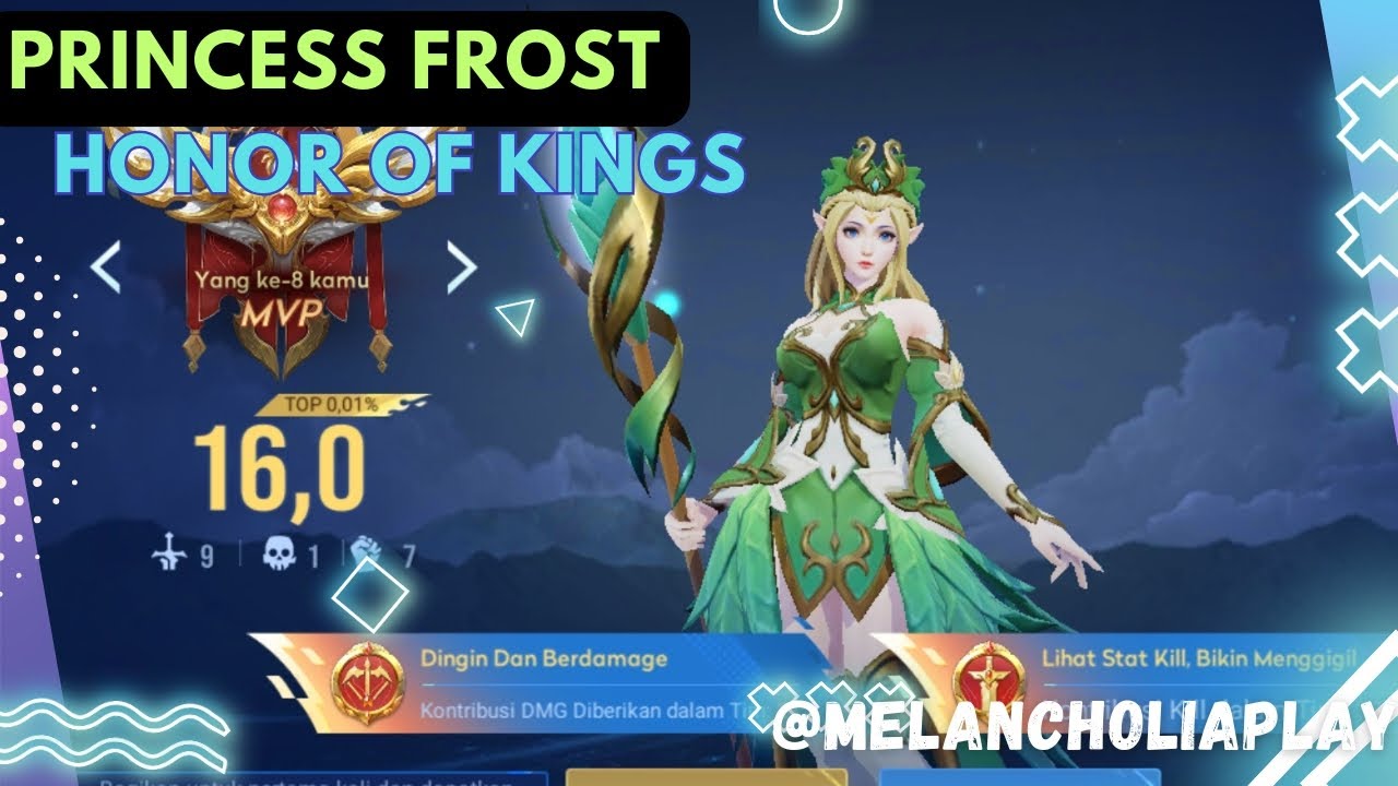 HOK : Coba Hero Princess Frost Honor Of Kings - YouTube