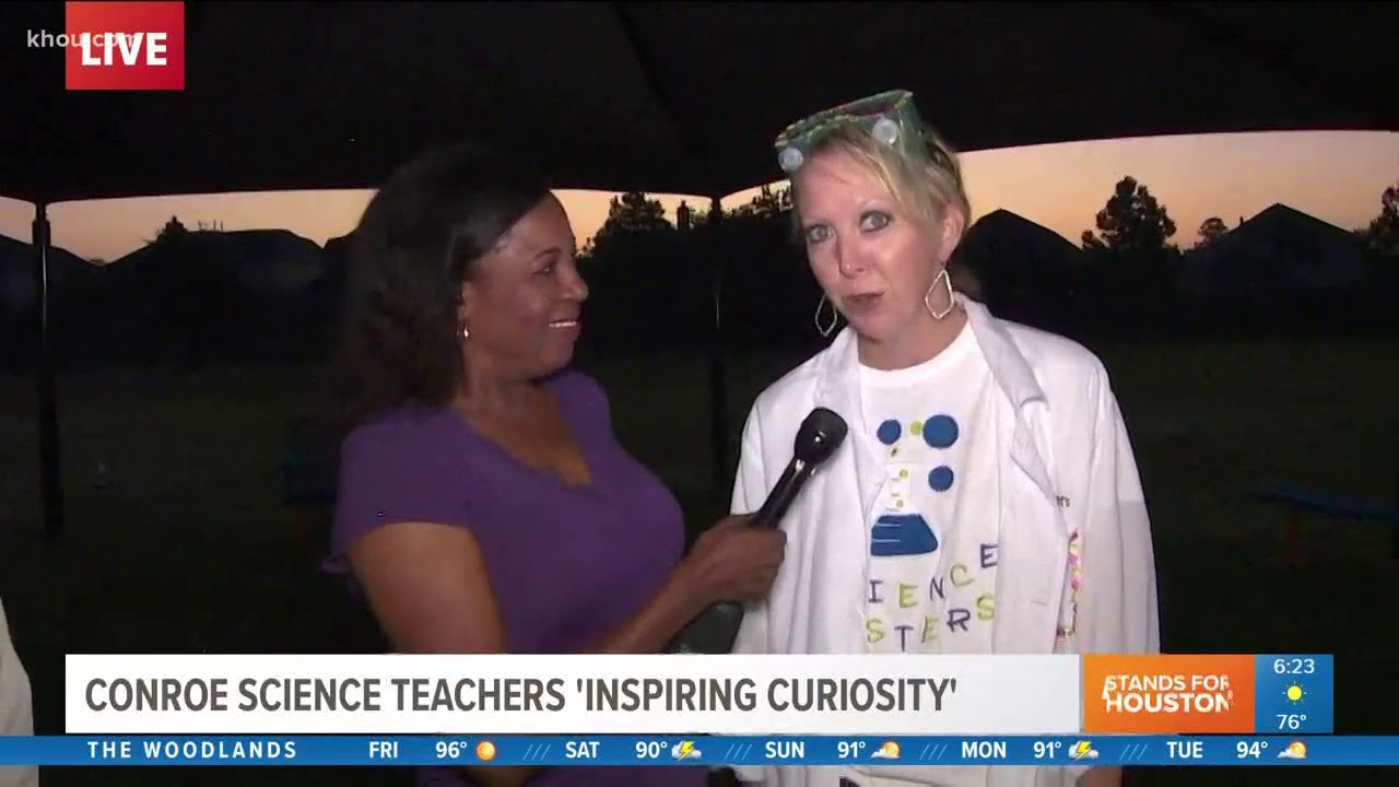 Conroe science teachers 'inspring curiosity' - YouTube