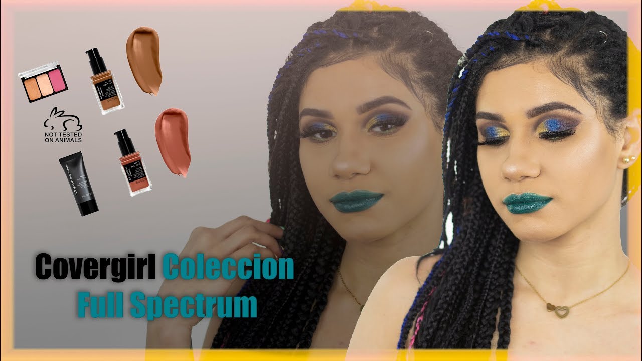 Maquillaje usando NUEVA colección COVERGIRL FULL SPECTRUM! - YouTube