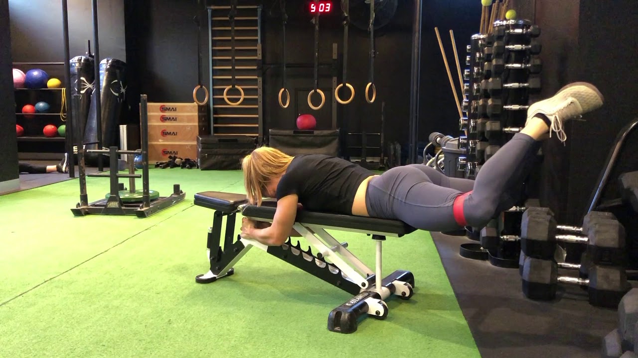 GLUTES PRONE FROG PUMP - YouTube