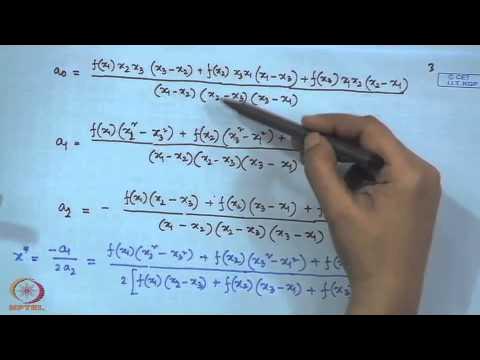 Mod-01 Lec-29 Interpolation Methods - YouTube
