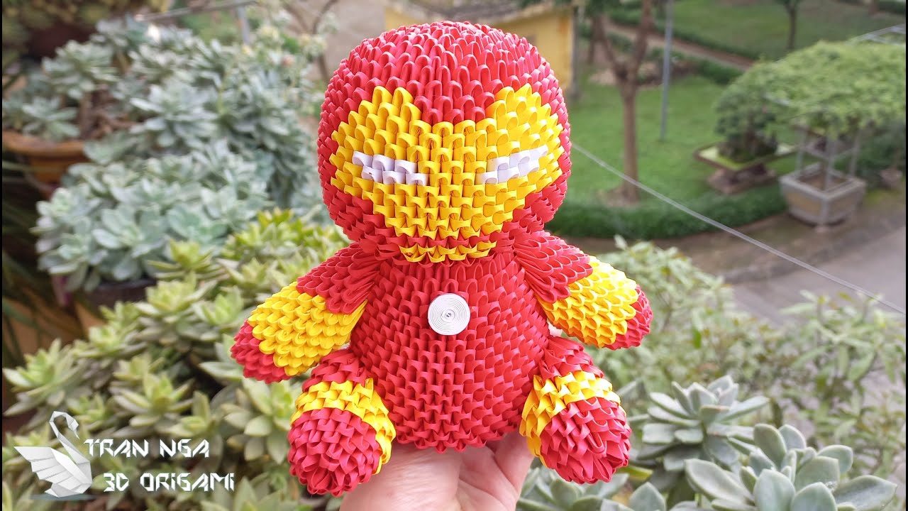 DIY paper Iron man toy tutorial P2 | Hombre de Acero tutorial de ...