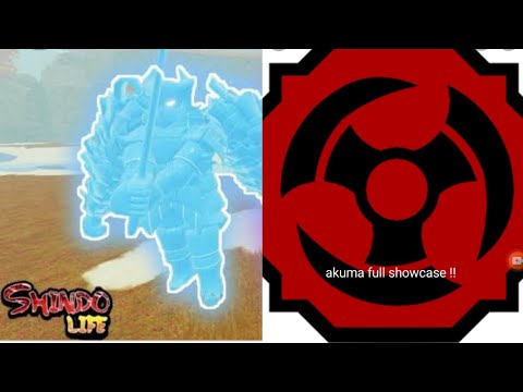 (max) Normal akuma showcase shindo life with susano - YouTube