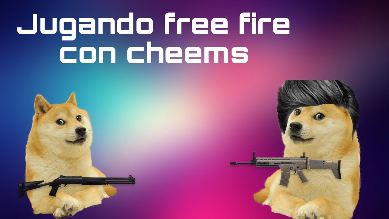 Cheems Jugando free fire un duelo 🤺 |Cheems Gamer y hilos - YouTube